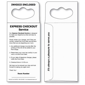 Doorknob Hanger Envelopes - Sheppard Envelope