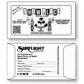 TICKET ENVELOPE Style D (3-3/4″ x 8-1/2″) Travel & Ticket Folder Custom ...