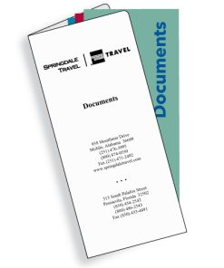 TICKET ENVELOPE Style D (3-3/4″ x 8-1/2″) Travel & Ticket Folder Custom ...