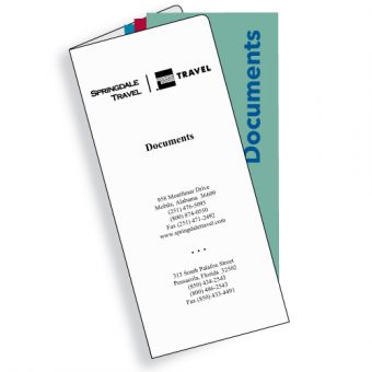 TICKET ENVELOPE Style D (3-3/4″ x 8-1/2″) Travel & Ticket Folder Custom ...