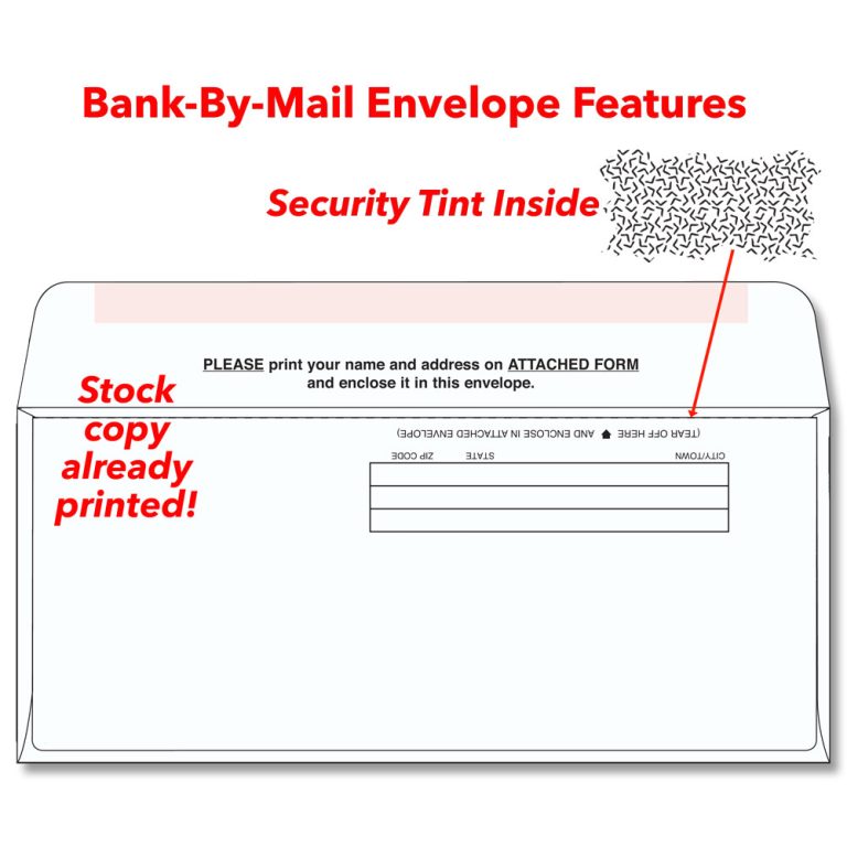Bank-by-Mail Envelope - Sheppard Envelope