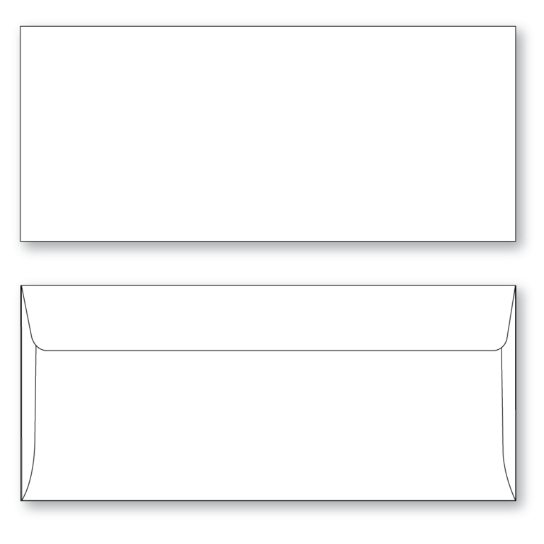 #10 Side Seam Envelope with 1.25 in Seal Flap - Sheppard Envelope