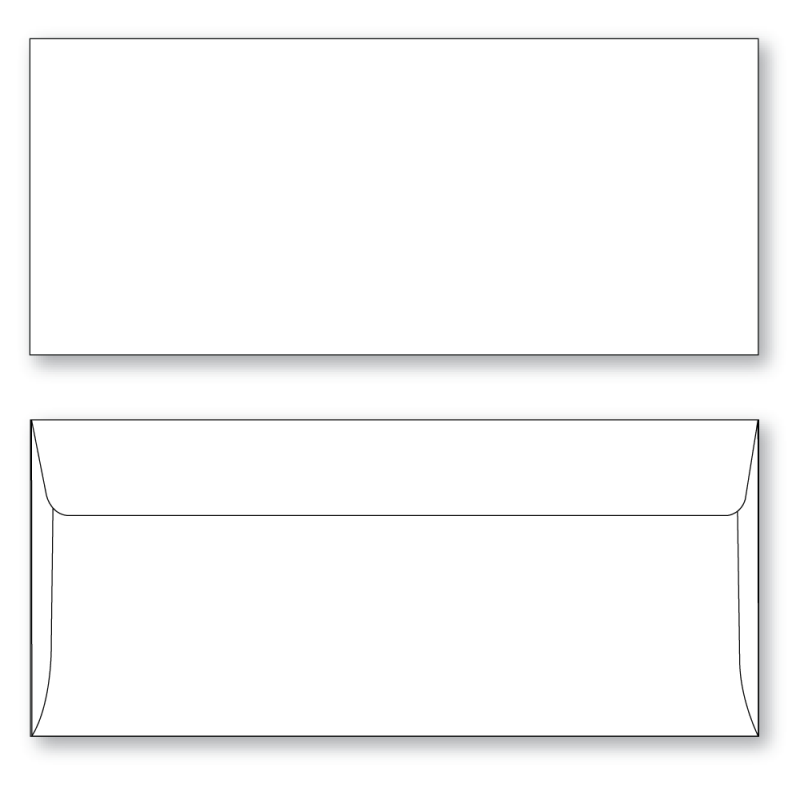 #10 Side Seam Envelope with 1.25 in Seal Flap - Sheppard Envelope