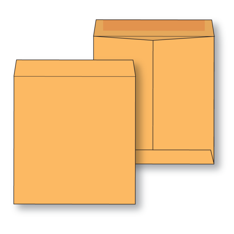 Paper Expansion Envelopes Brown Kraft (Open on short dimension ...