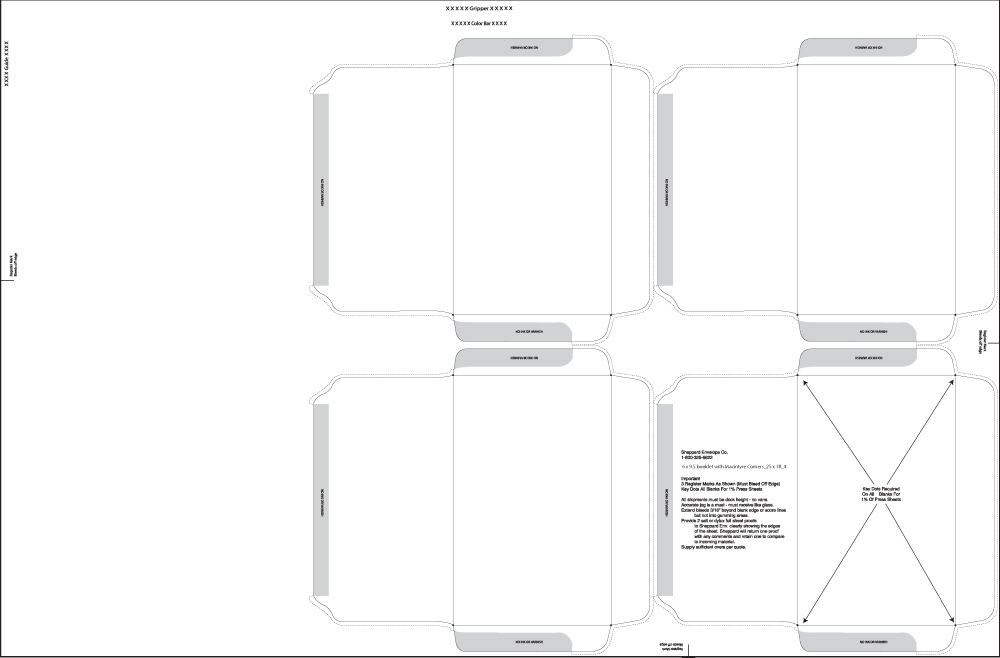 Lithographic Conversion - Sheppard Envelope