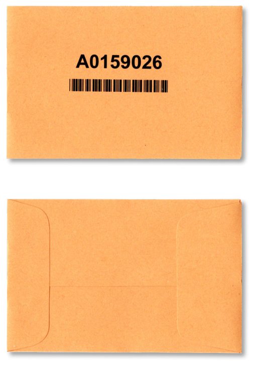 Barcoding and Consecutive Numbering - Sheppard Envelope