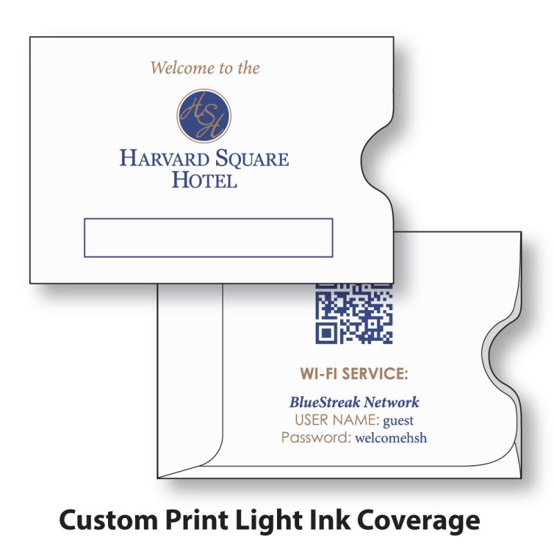 Hotel Key Card Sleeves (2-3/8" x 3-1/2") - Sheppard Envelope