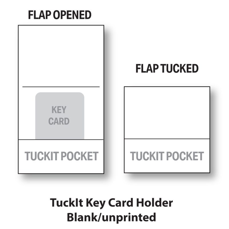 TuckIt™ Hotel Key Card Holders - Sheppard Envelope